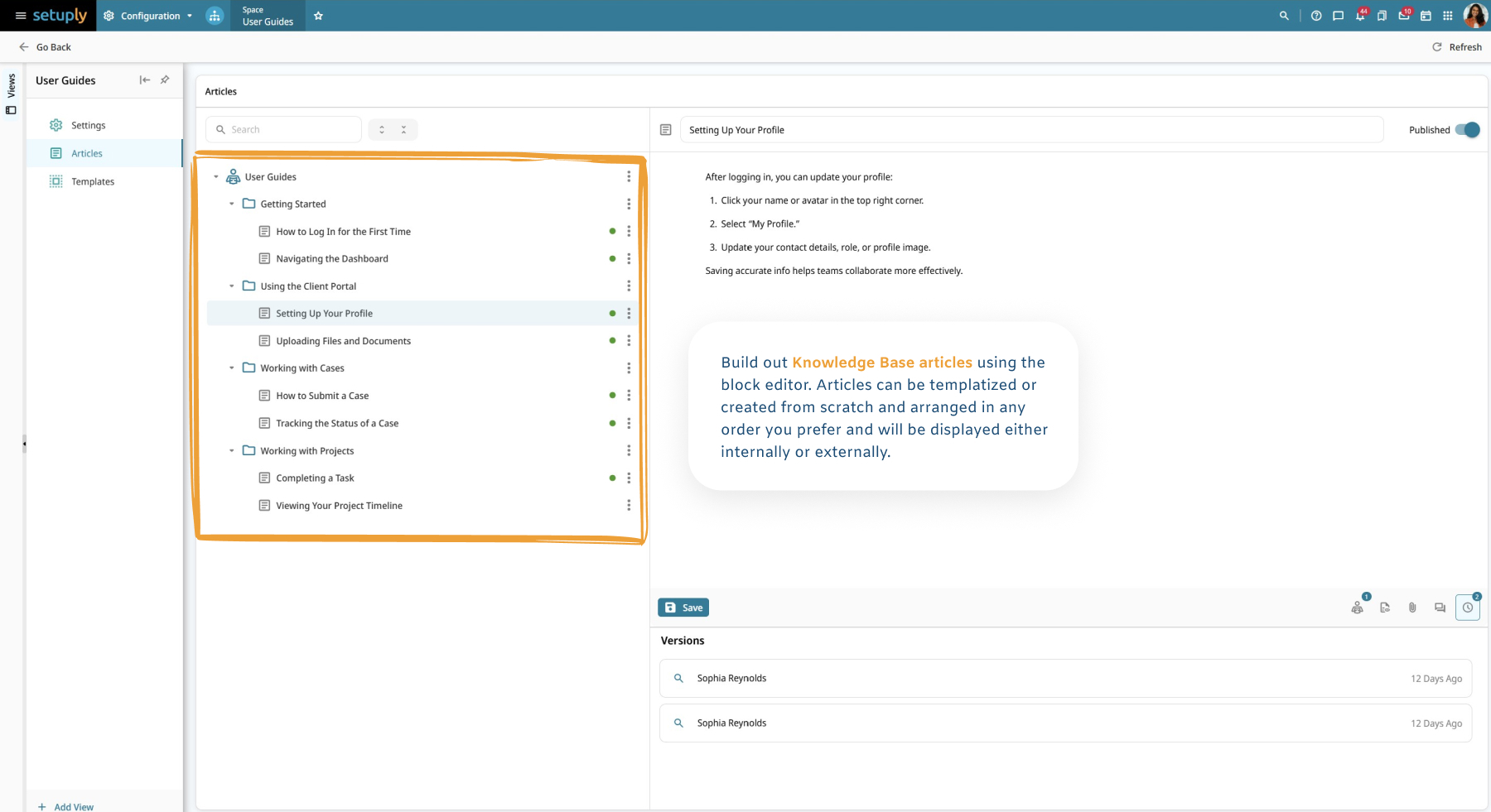 Knowledge Base | Setuply