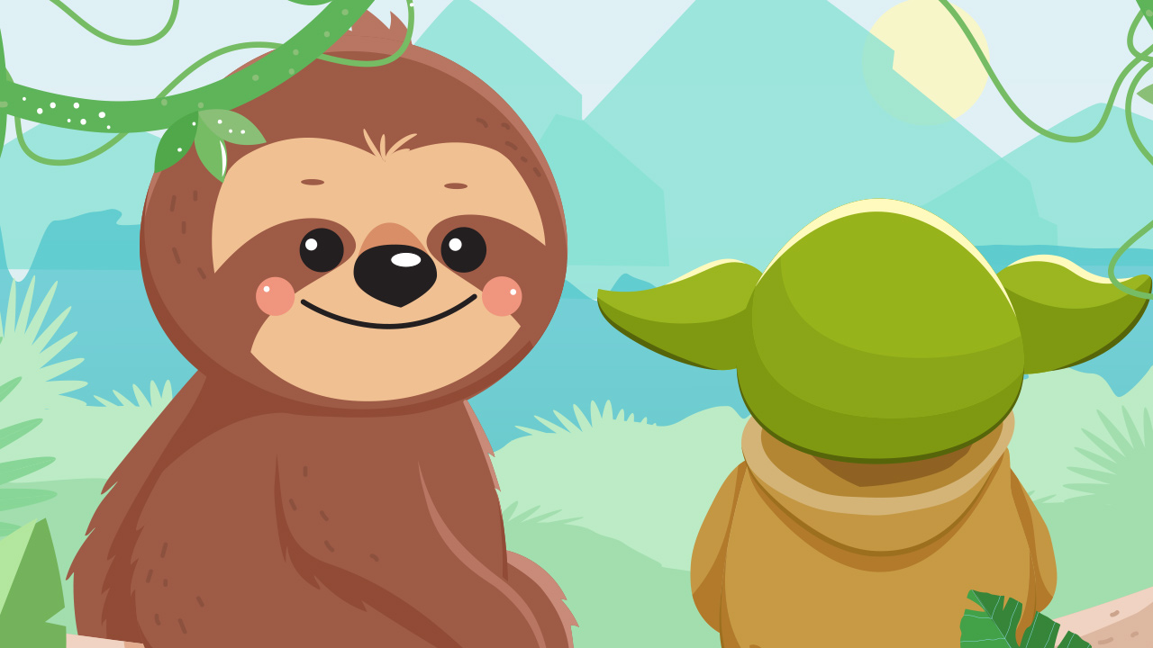 Sloth's Harmony Lessons with Master Yoda | Setuply